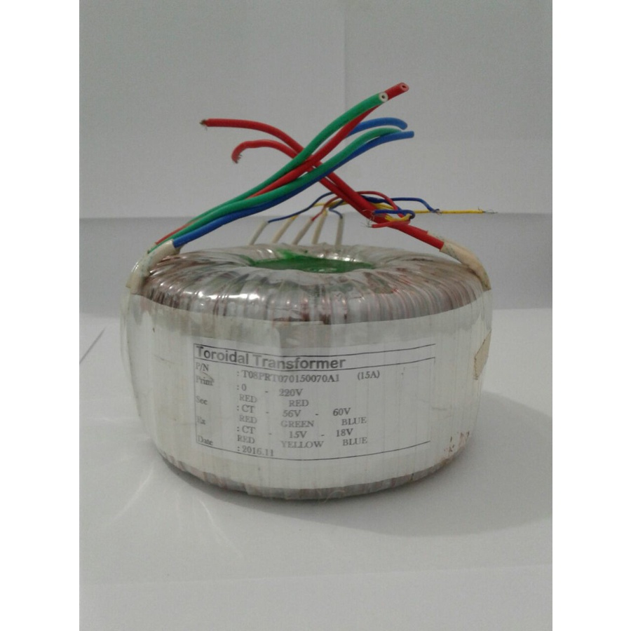 Jual Trafo Toroid Donat 15A Proton CT 56-60V Volt | Shopee Indonesia