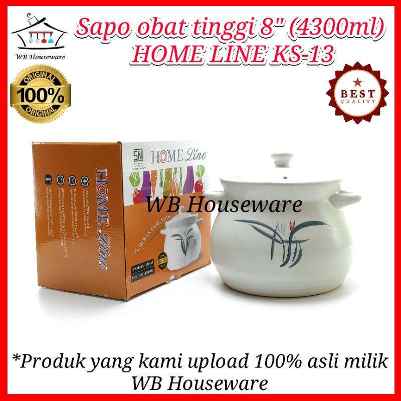 Jual Panci keramik / Panci sapo obat herbal alami HOME LINE | Shopee Indonesia