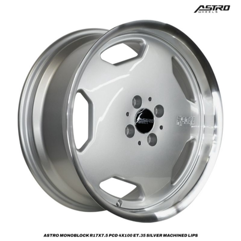 Jual Velg Mobil ASTRO Wheels Monoblock 632 R17x7.5 Pcd 4x100 ET35 ...