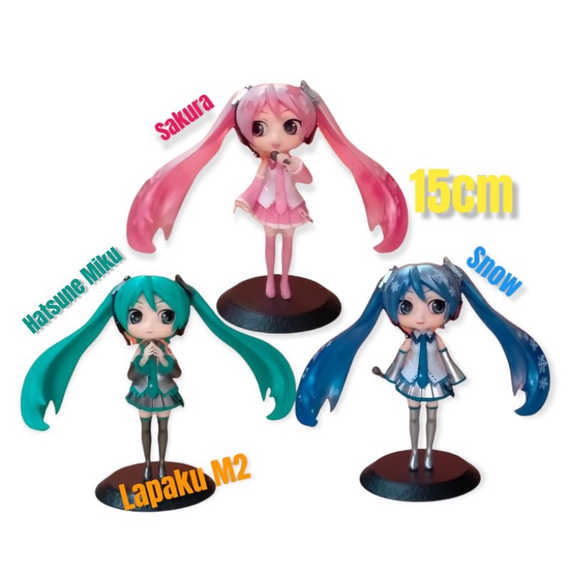 Jual Vocaloid Qposket Hatsune Miku Snow Sakura/Figure Topper | Shopee ...