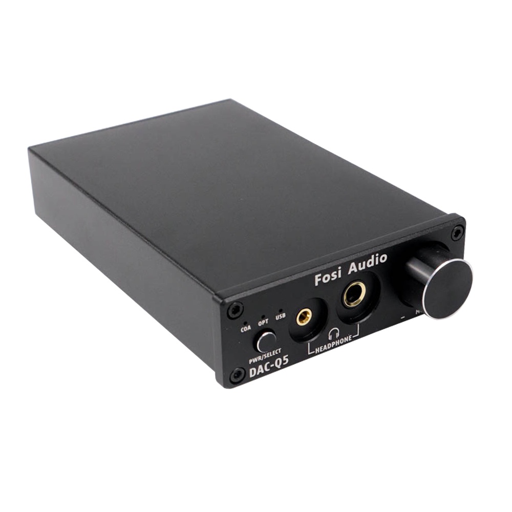 Jual Fosi Audio DAC Converter Headphone Amplifier 24Bit/192kHz - DAC-Q5 ...