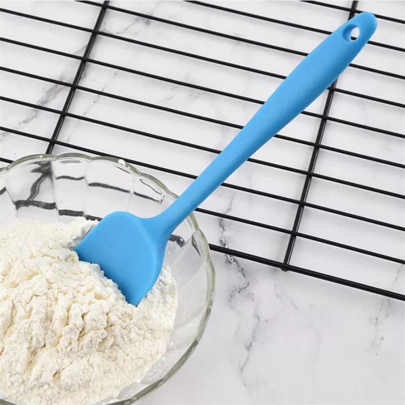 Jual Sendok Spatula 27CM Sekop Kue Bahan Silikon / Sendok Pengaduk ...