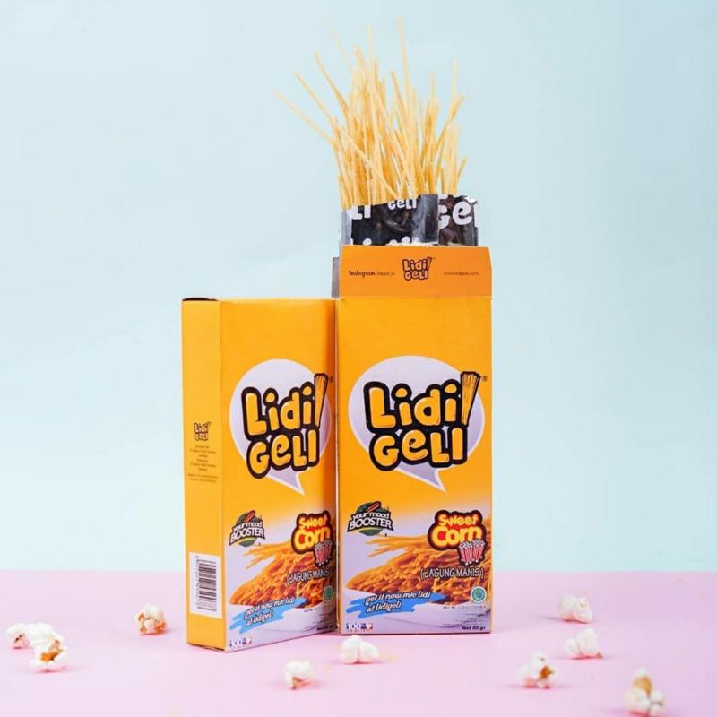 Jual Lidi Geli Mie 90 gram Besar Mi Sweet Corn Free Bubble Wrap Gratis ...