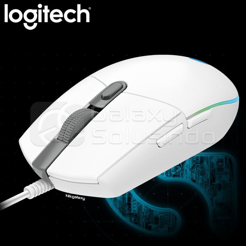 Jual Logitech G102 LIGHTSYNC Gaming Mouse - White | Shopee Indonesia