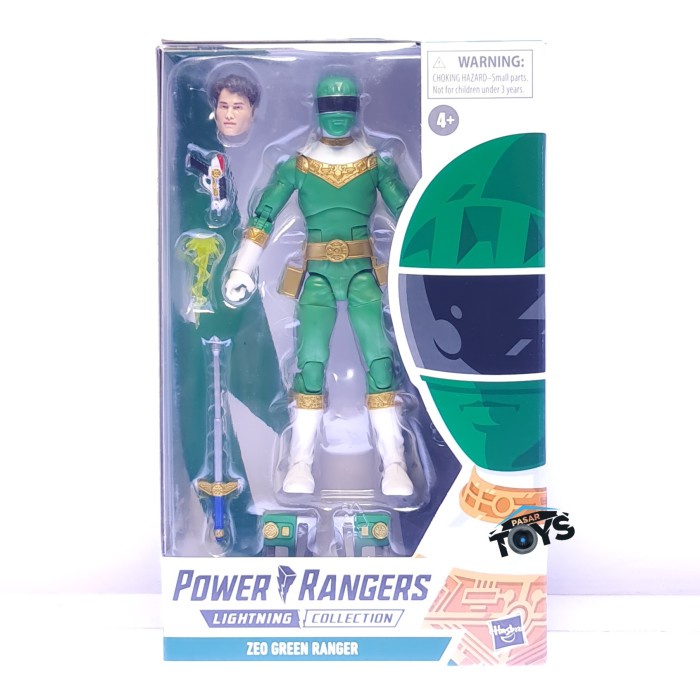 Jual Power Rangers Lightning Collection Zeo Green Ranger 6-Inch Premium ...