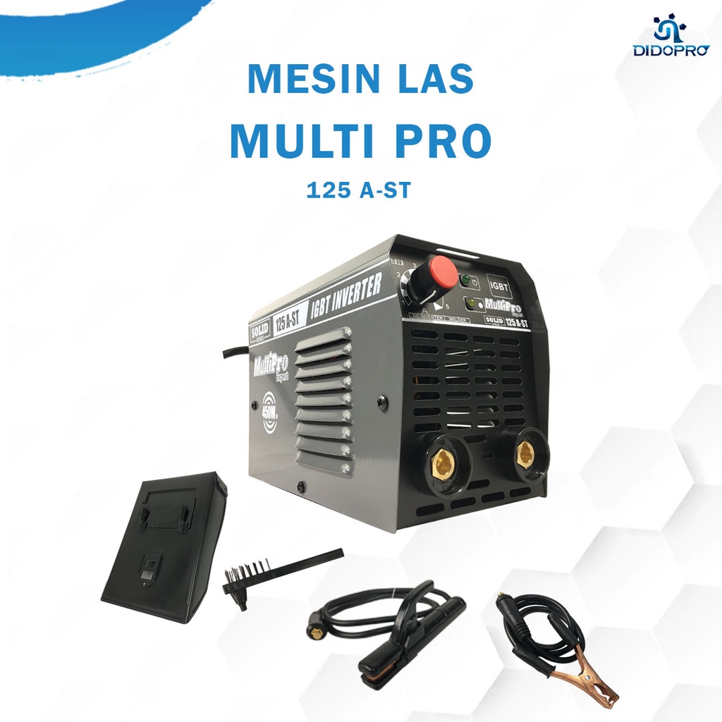 Jual MULTIPRO SOLID 125 A-ST Mesin Travo Las Listrik Inverter 450 Watt / Mesin Las 450 Watt ...