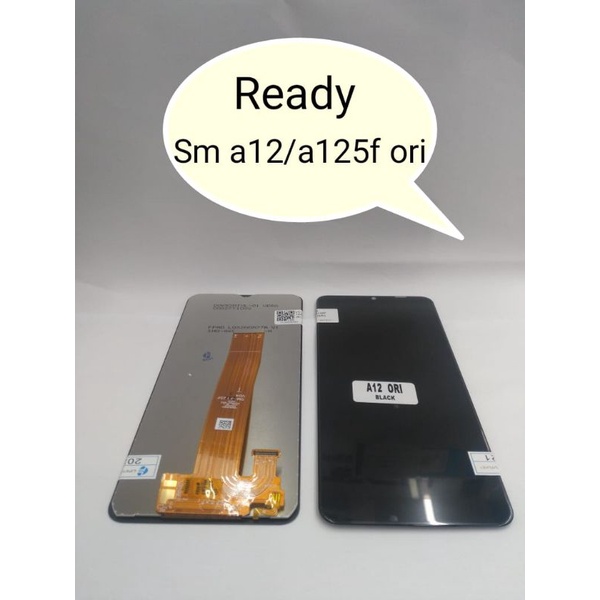 Jual Lcd touchscreen Samsung galaxy A12/A125f ORIGINAL | Shopee Indonesia