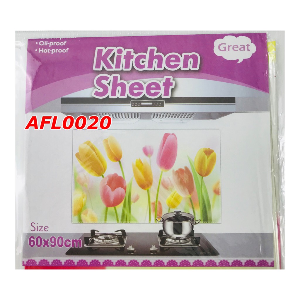Jual AFL013 - AFL020 Aluminium Foil Lembaran - Sticker Dapur Anti Panas ...