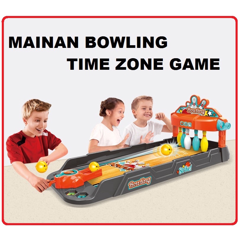Jual MAINAN ANAK EDUKASI BOWLING TIMEZONE TABLE MEJA GAME PERMAINAN ...