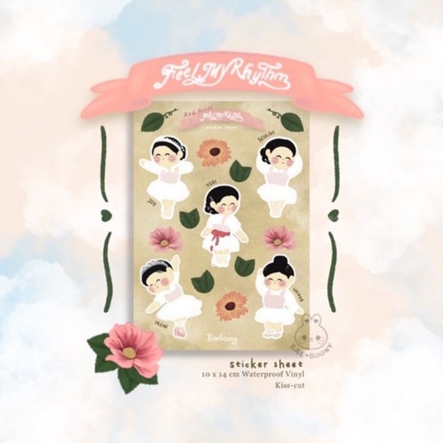 Jual Red Velvet - Feel My Rhythm Sticker Sheet || by Baeboony | Shopee ...