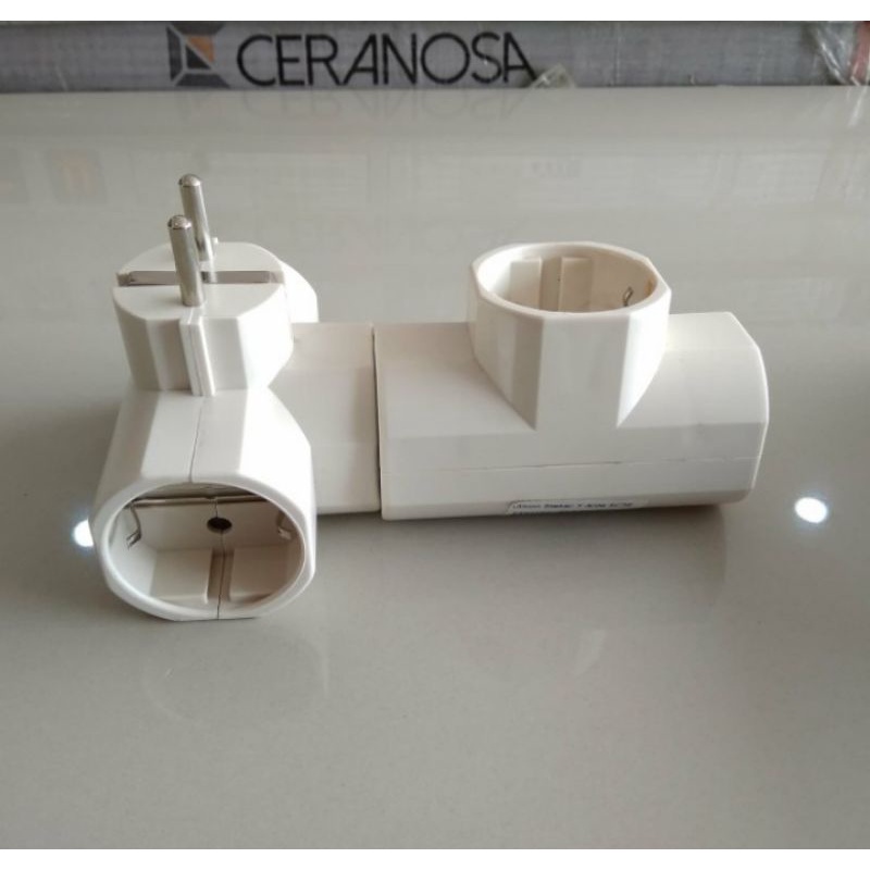 Jual Steker T Arde Uticon/Steker Cabang 3 Uticon/ Colokan Cabang 3 ...
