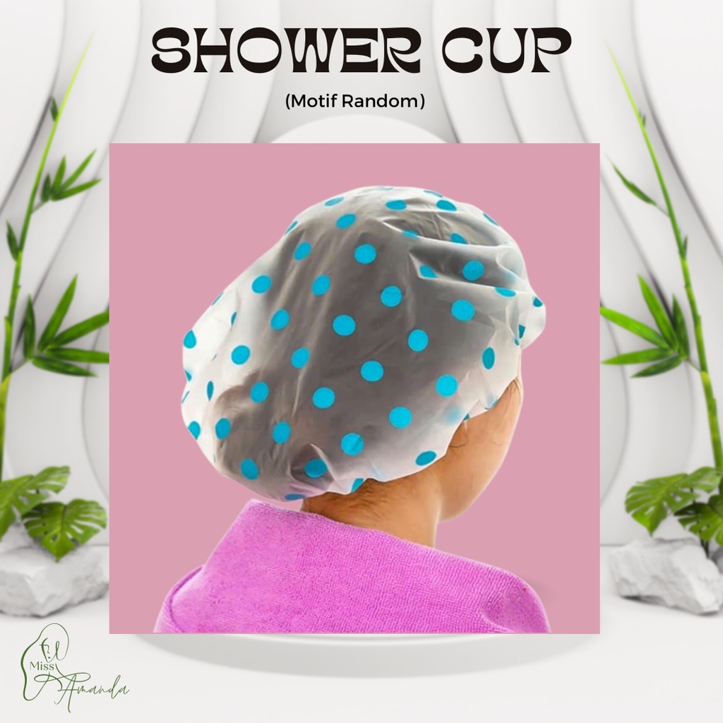 Jual Shower Cap | Topi Mandi | Pelindung Rambut | Penutup Kepala ...