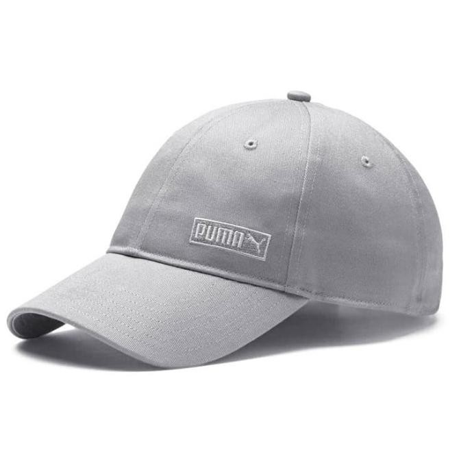 Jual Original# Topi Puma Style Fabric Grey Limestone Baseball Cap Hat ...