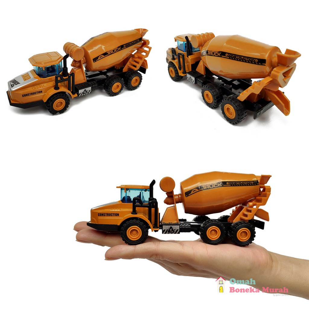 Jual Mainan Diecast Truk Molen - Miniatur Alat Berat | Shopee Indonesia