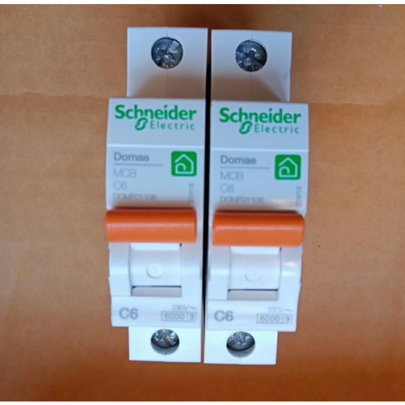 Jual MCB 1 PHASE DOMAE SCHNEIDER 2A -32A | Shopee Indonesia