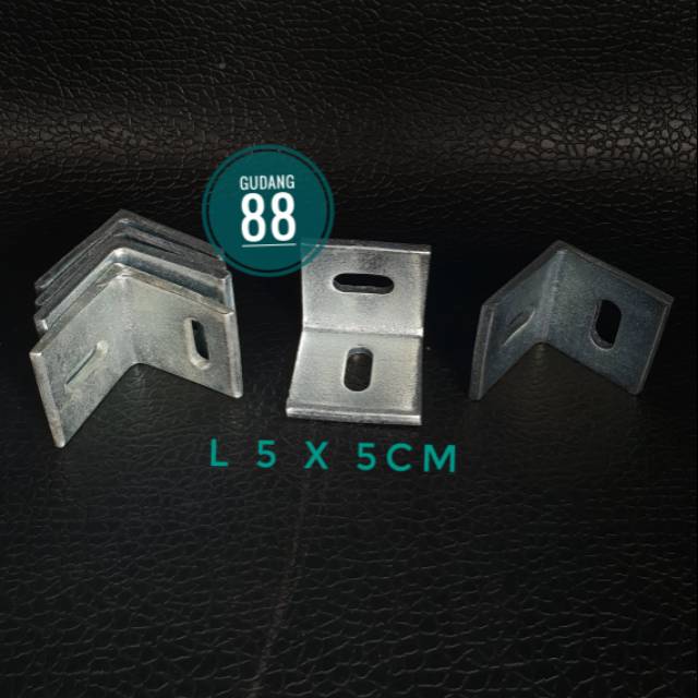 Jual Bracket L 5 x 5cm Untuk Pasang Kering Dinding Marmer Dan Granite ...
