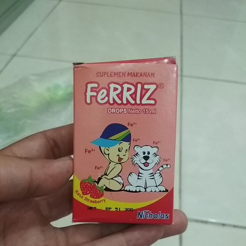 Jual ferriz drops syrup 15 ml | Shopee Indonesia