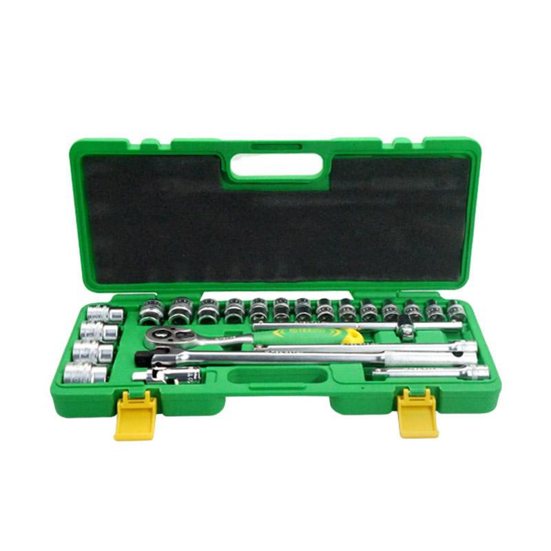 Jual TEKIRO 1/2 INCH SET 12 PT 8 - 32 MM PLASTIK 24 PCS / KUNCI SOCK ...