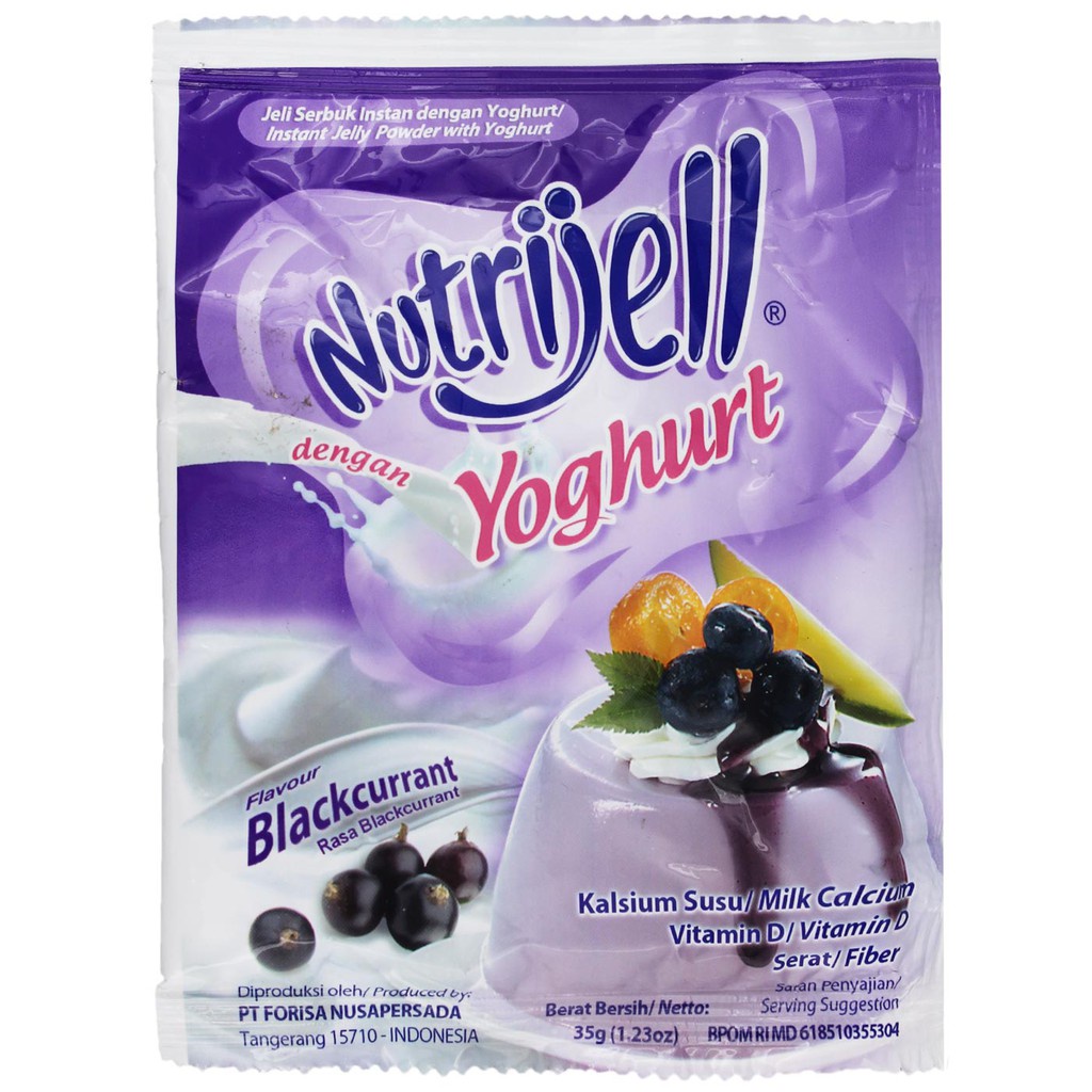 Jual NUTRIJELL 10 15 GRAM 30 GR JELLY POWDER PUDING JELI NUTRIJEL ...