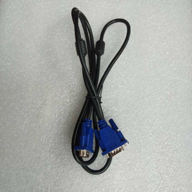 Jual Kabel VGA To VGA 1,5 Meter Male to Male Standard | Shopee Indonesia