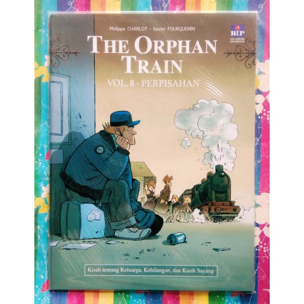 Jual Buku Bacaan Komik The Orphan Train Vol. 8 Perpisahan Philippe Charlot & Xavier Fourquemin ...