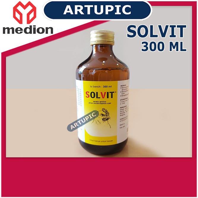 Jual Solvit 300 ml Asam Amino lengkap Vitamin untuk ayam hewan unggas (BERKUALITAS) | Shopee ...