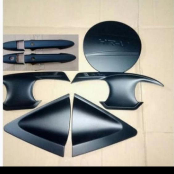 Jual PAKET OUTHER HANDEL + TANK COVER MOBIL HRV HITAM DOOF (PROMO ...