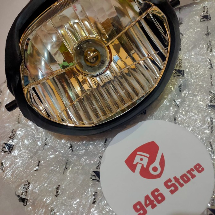 Jual HEADLAMP PIAGGIO ZIP / REFLECTOR LAMPU DEPAN PIAGGIO ZIP ORIGINAL ...