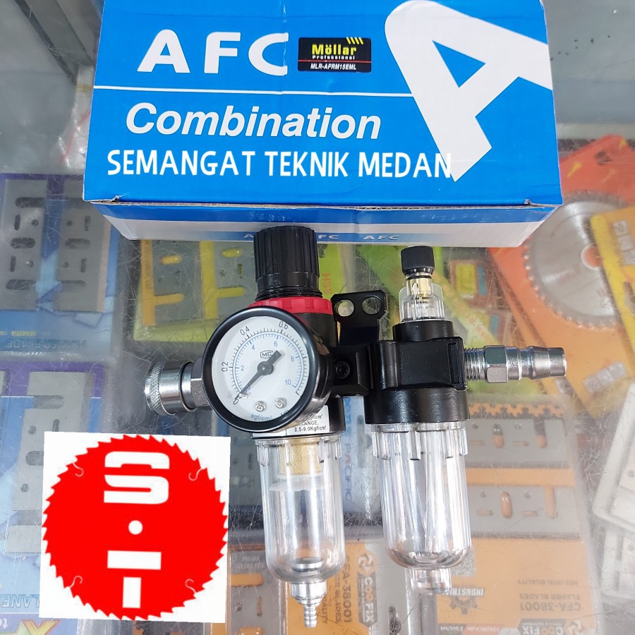 Jual PAKET MINI AIR CONTROL FILTER ANGIN KOMPRESSOR DOUBLE 2 TABUNG ...