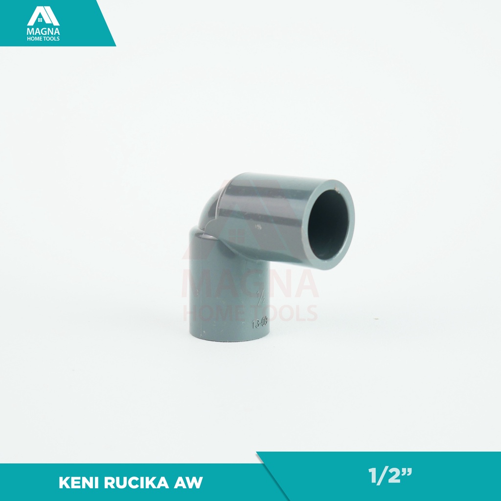Jual KENI/KNIE/ELBOW SAMBUNGAN PIPA RUCIKA AW 1/2 INCH KENI PIPA PVC | Shopee Indonesia