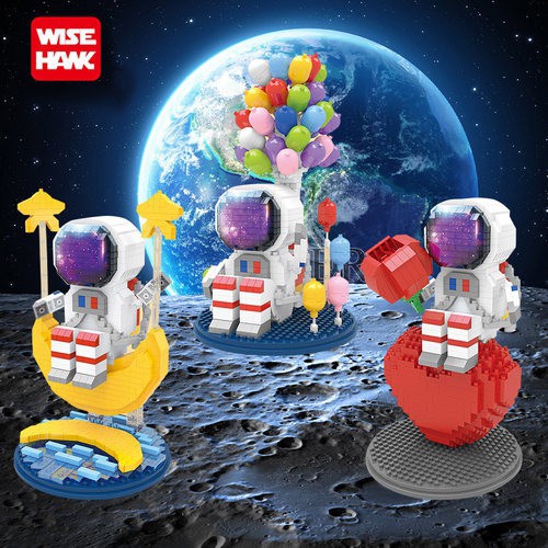 Jual Nano Block Astronaut Spaceman with LED & Display Case Series ... Jual Nano Block Astronaut Spaceman with LED & Display Case Series ...