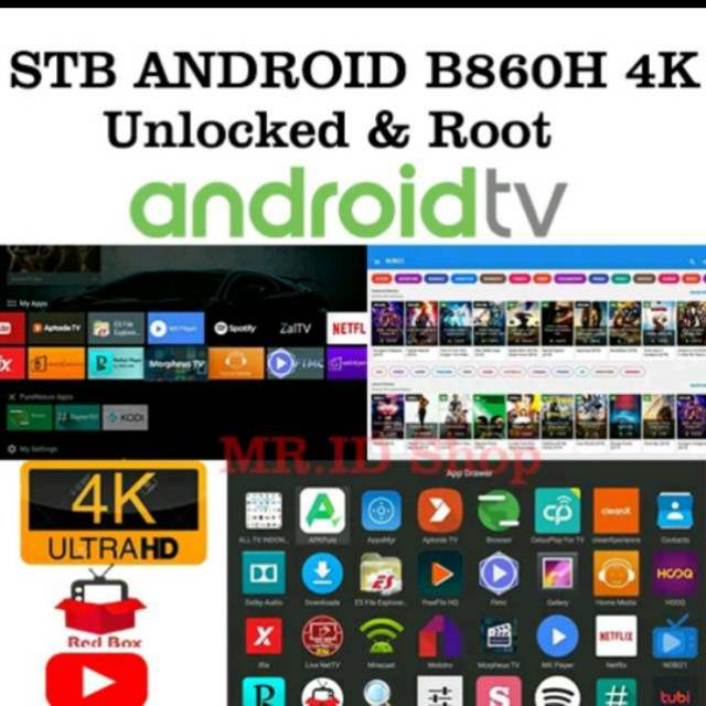Jual Android TV Box B860H 4K Full Unlock STB | Shopee Indonesia