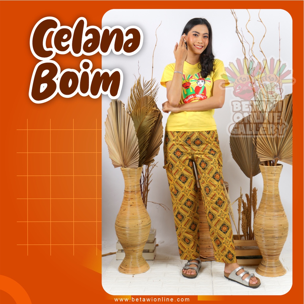 Jual Celana Boim Batik/Celana Betawi Dewasa/Remaja | Shopee Indonesia