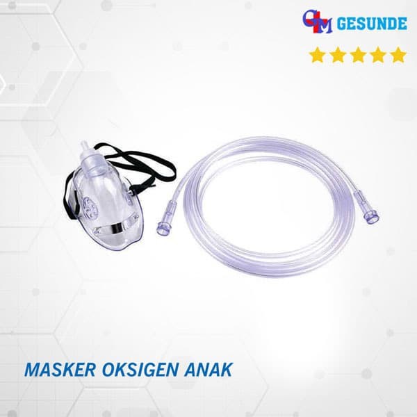 Jual Masker Oksigen GEA + Selang Untuk Aksesoris Tabung Oksigen ...