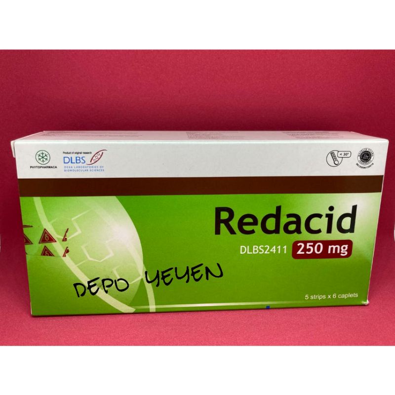 Jual REDACID 250MG OBAT LAMBUNG ALAMI dari BAHAN ALAM INDONESIA ...