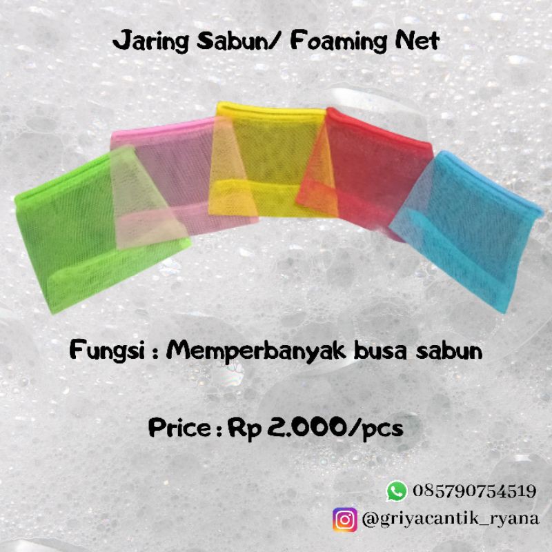 Jual Jaring Sabun atau Foaming Net | Shopee Indonesia