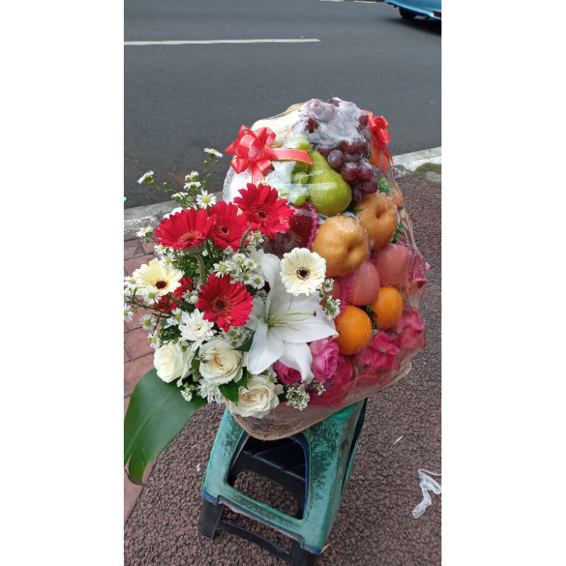 Jual Parcel Buah dan Bunga Freshh | Shopee Indonesia