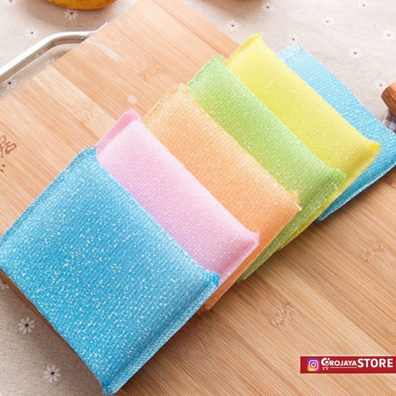 Jual SPON CUCI PIRING - SPONS SPONGE BUSA SABUT JARING ALAT MENCUCI ...