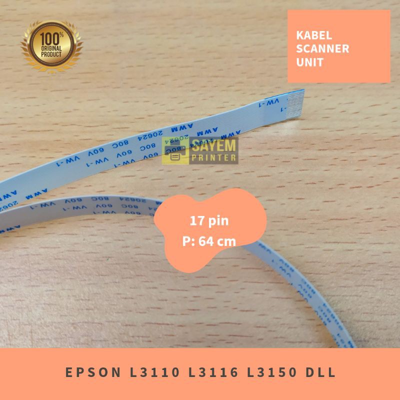 Jual Kabel Cable Scan Scanner Scaner Epson L3110 L3116 L3150 L3156 Baru ...