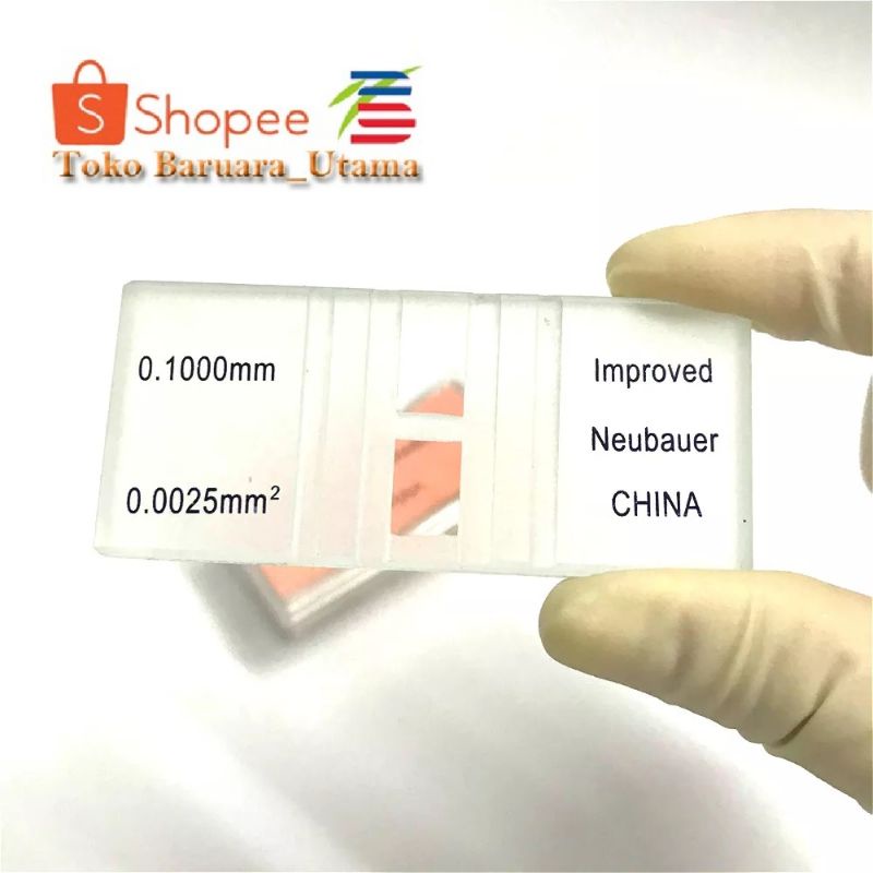Jual Counting Chamber atau Haemocytometer atau Kamar Hitung | Shopee ...