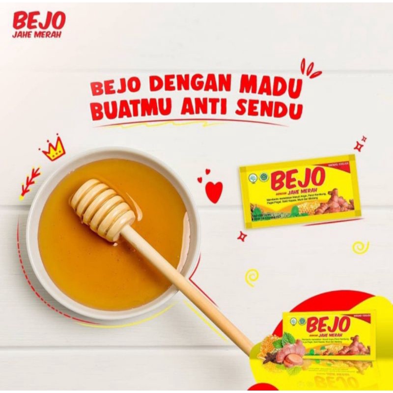 Jual Bejo Jahe Merah Sachet Pack Isi 12 Sachet @15 mL | Shopee Indonesia
