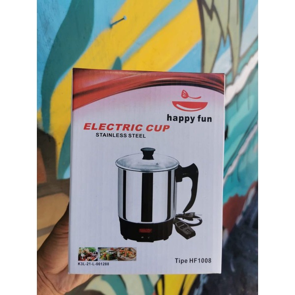 Jual Electric Cup Heating / Mug Electric / Teko Listrik Stainless steel ...