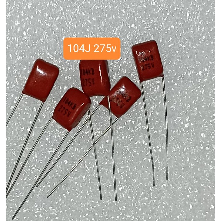 Jual KAPASITOR MILAR 104J 275v 104 j 275 volt | Shopee Indonesia