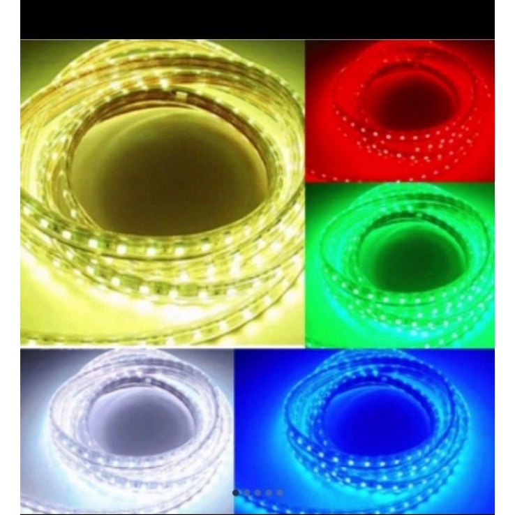 Jual lampu selang kotak led strip 5050 paket 10m 10 meter ceiling drop ...