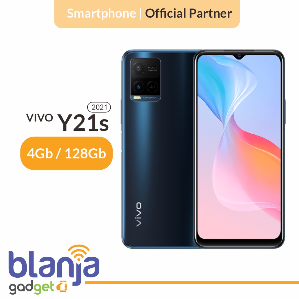 Jual VIVO Y21s 4/128GB RAM 4GB INTERNAL 128GB GARANSI RESMI INDONESIA ...