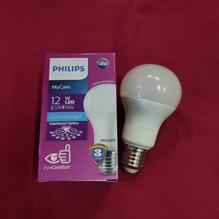 Jual Lampu LED Bulb 12w MyCare Philips | Shopee Indonesia