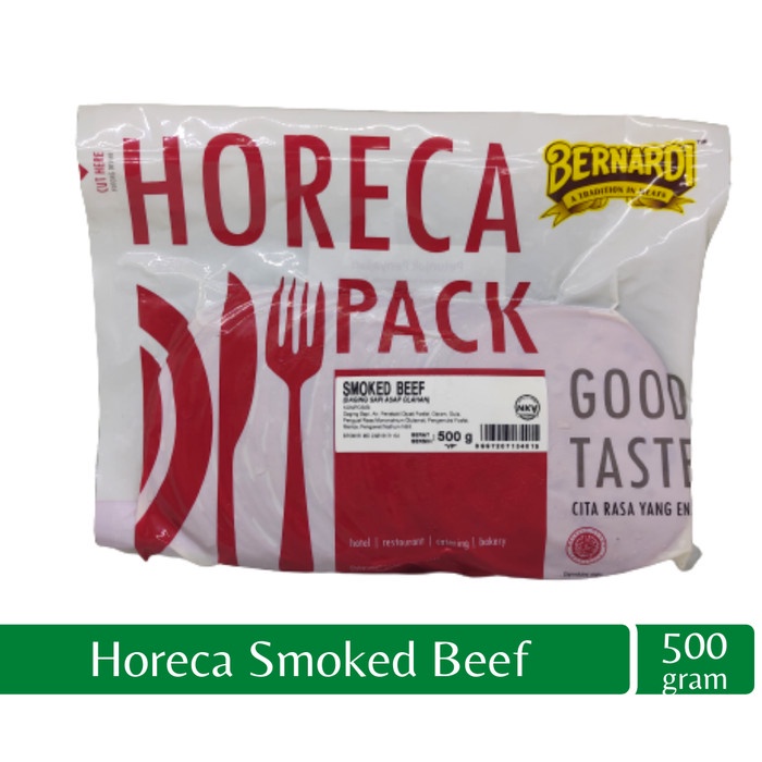 Jual Daging Burger Horeca Bernadi Smoked Beef 500 Gram | Shopee Indonesia