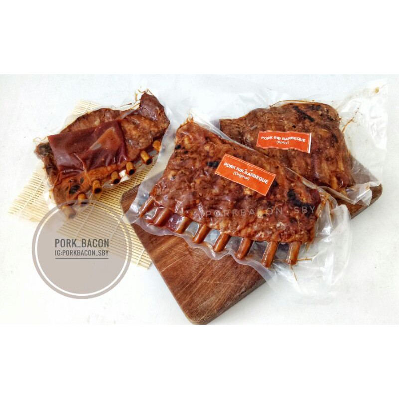 Jual NEW!! Bbq Pork Ribs (Iga Bakar Babi matang) | Shopee Indonesia