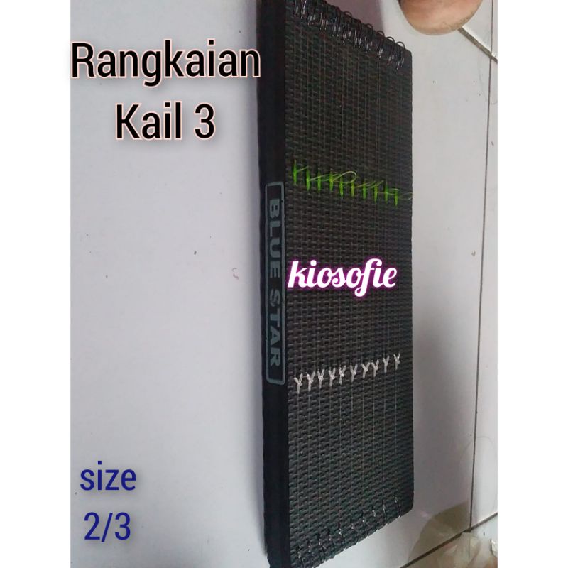 Jual Kail pancing murah ikan mas mata kail no 2/3 Rangkaian 3 (harga ...