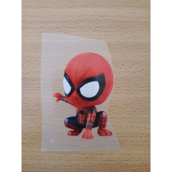 Jual Sticker sablon gosok / strika print DTF karakter kualitas premium ...